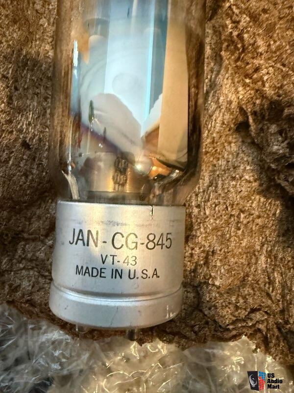 845 Tube NOS GE JAN-845 VT-43 (single tube only), magical sound Photo ...
