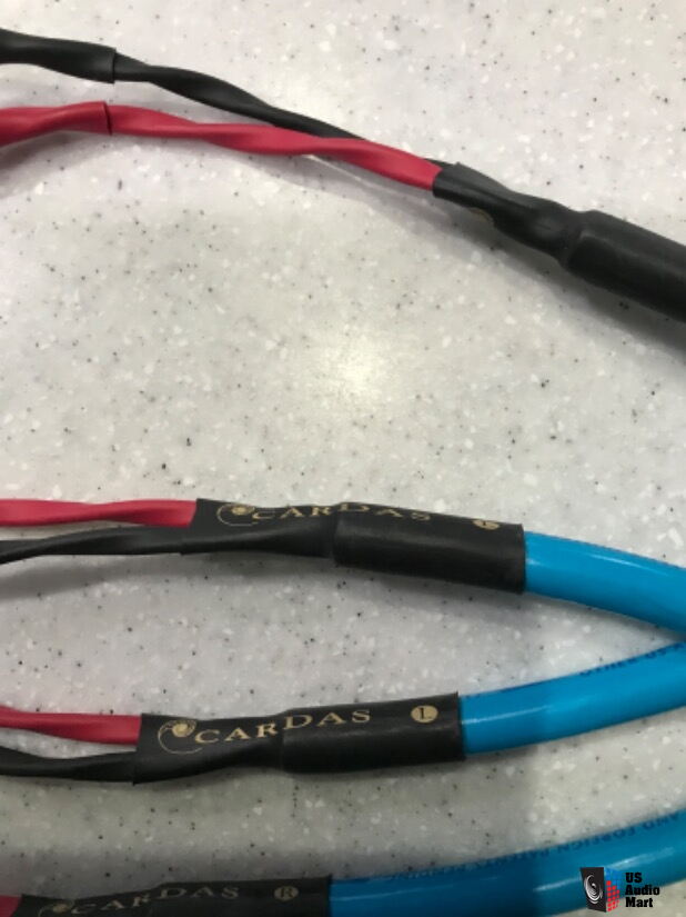 Cardas Quadlink-x Speaker Cables Banana Terminated Ends 2.5 Meters ...