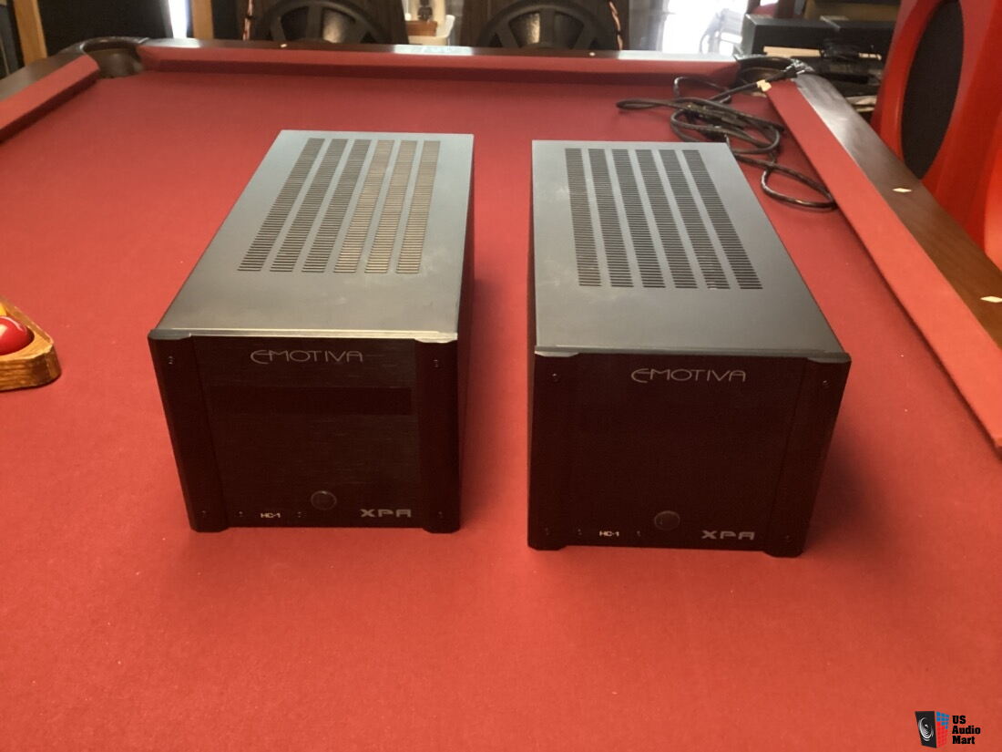 2 Emotiva XPA HC1 Monoblock Power amplifiers - see pics Photo #6048414 ...