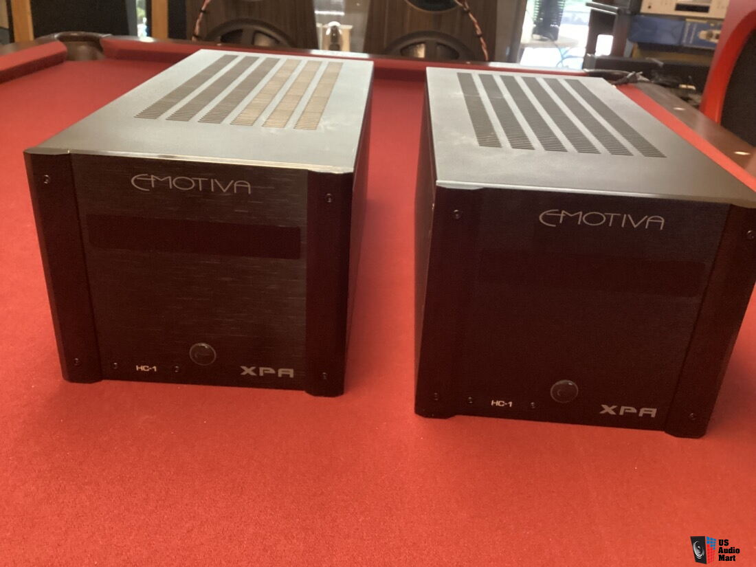 2 Emotiva XPA HC1 Monoblock Power amplifiers - see pics Photo #6048419 ...