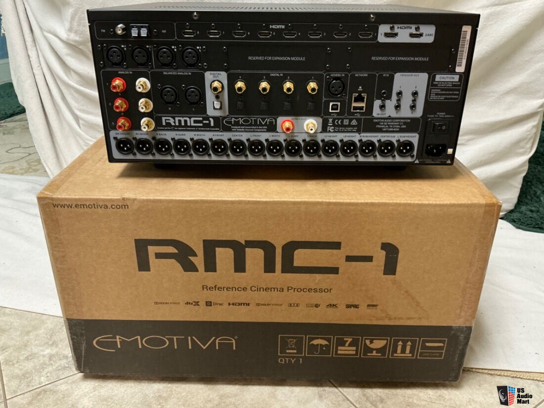 New, unboxed Emotiva RMC-1 Reference Cinema Processor Photo #6048616 ...