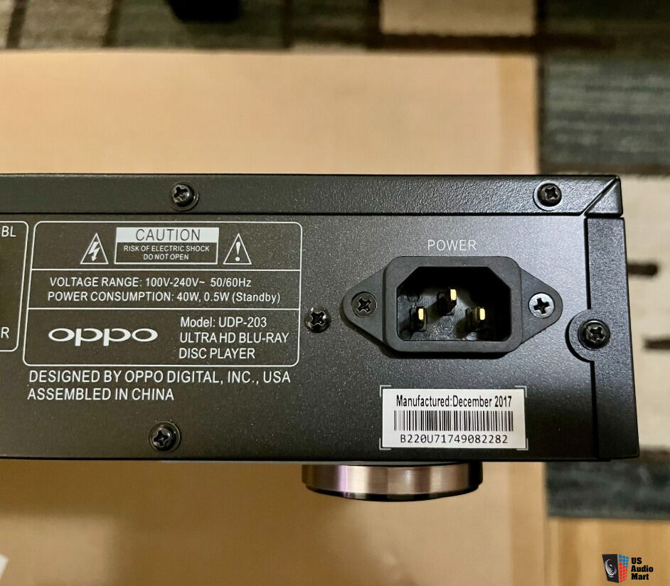 OPPO UDP-203 UDP203 4K UHD Blu-ray Player SACD DVD-Audio Photo #6048892 ...