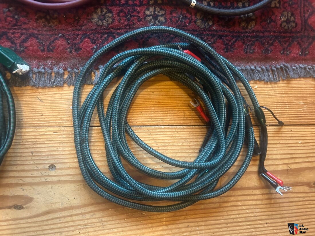Lot of Audioquest Cables; Cheetah, Ruby, NRG power, Midnight and CV ...