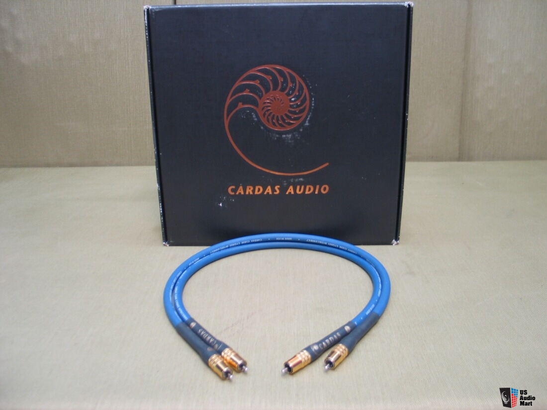 Cardas Clear Cygnus Interconnect Cables (.75m/2.5' GRMO RCA connectors ...