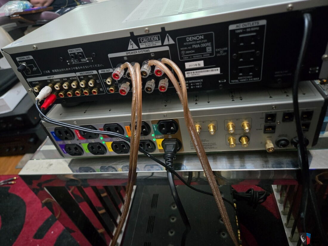 Denon PMA-390RE Silver Integrated Amp Photo #6051074 - US Audio Mart