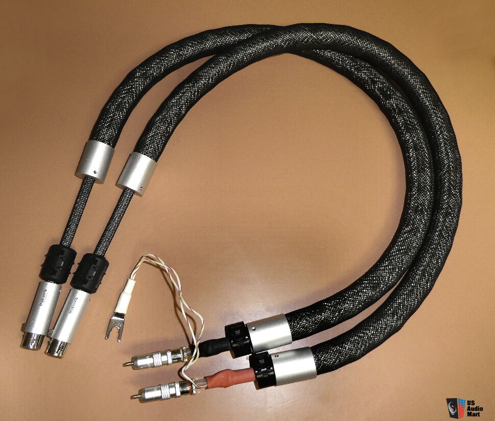 DS Audio optical-cartridge compatible XLR-to-RCA interconnect cable ...