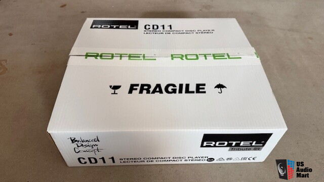 Rotel CD11 Tribute CD Player in Black Photo #6052195 - US Audio Mart