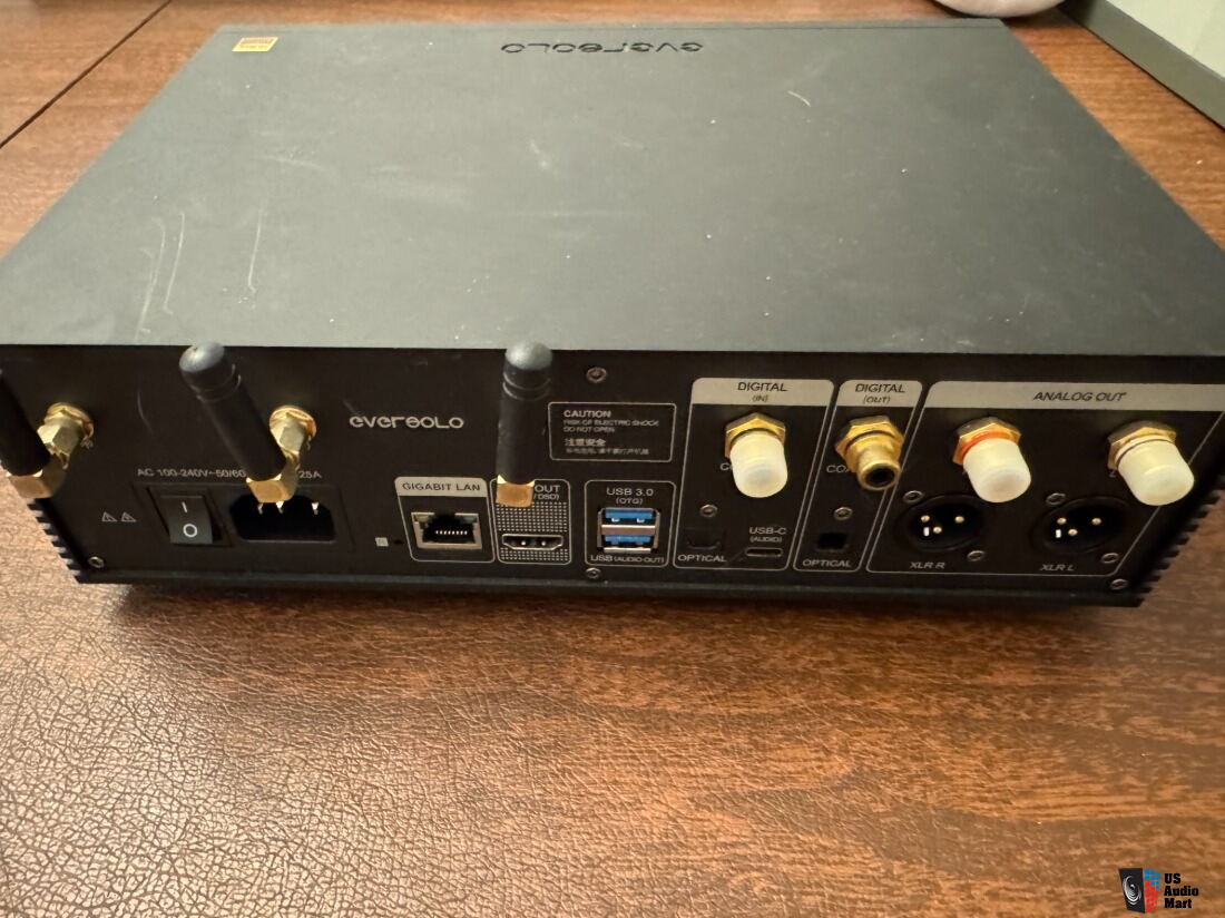 Streamer DAC - EVERSOLO A6 Gen 1 - Groundbreaking Photo #6052548 - US ...