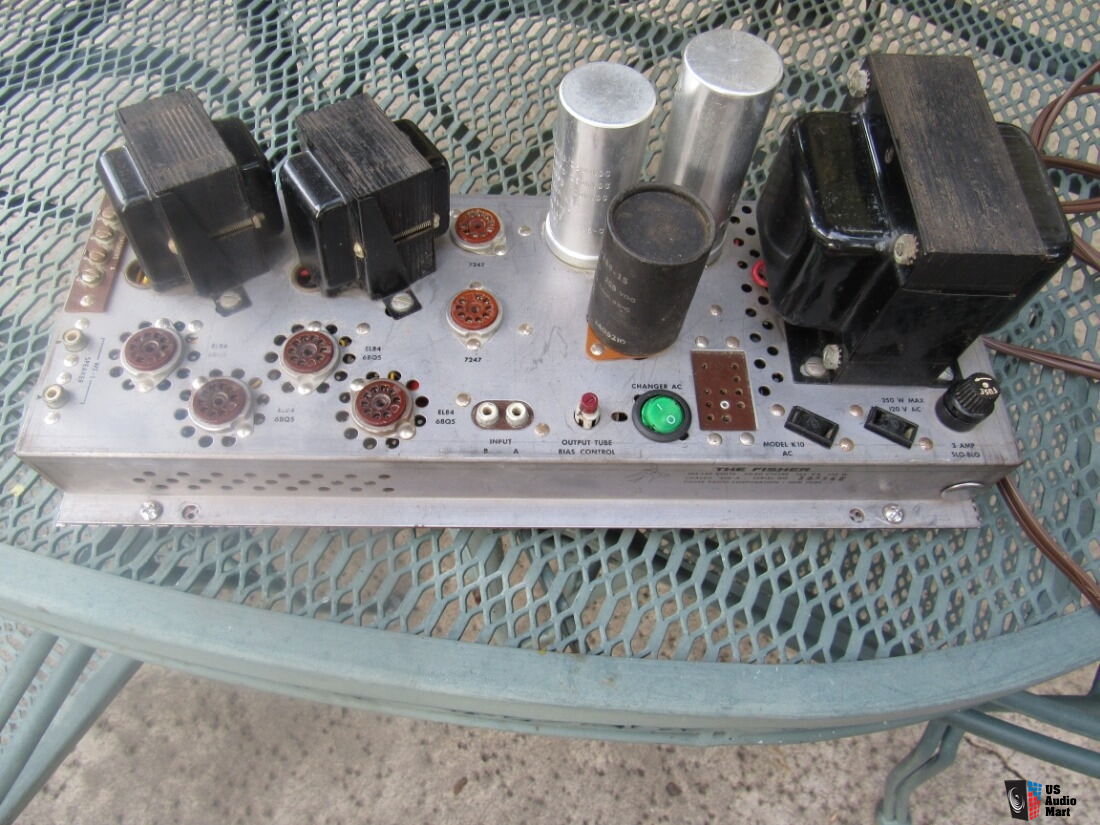 Fisher 460A 6BQ5 EL84 push pull tube amplifier Photo Photo #6053846 ...