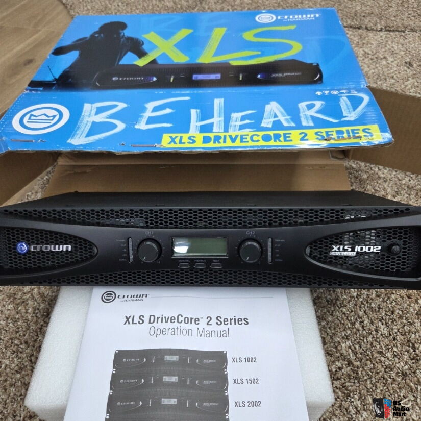 Crown XLS 1002 For Sale - US Audio Mart