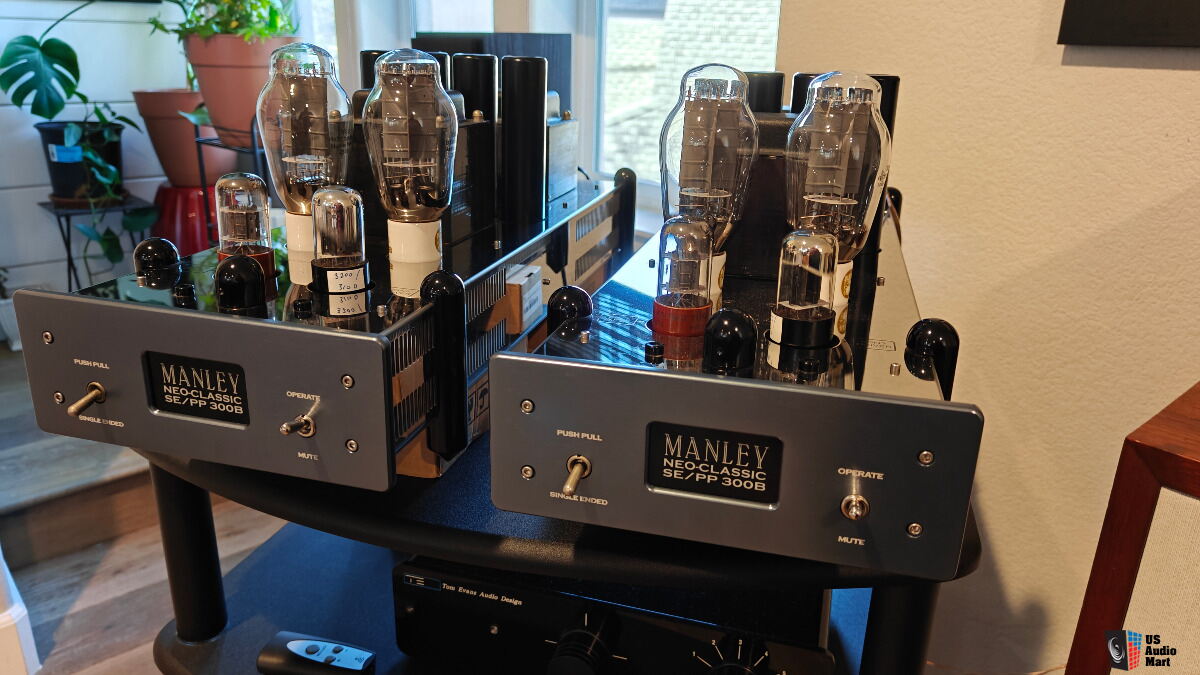 Manley Neo-Classic SE/PP 300B monoblocks Photo #6055509 - US Audio Mart