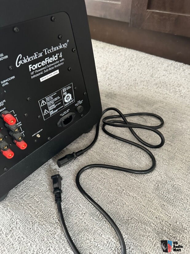 GoldenEar ForceField 4 Powered Subwoofer Photo #6058728 - US Audio Mart