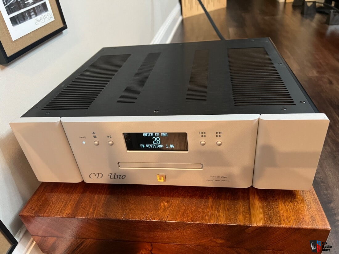 Unison Research CD Uno CD Player. Silver finish Photo #6059019 - US ...