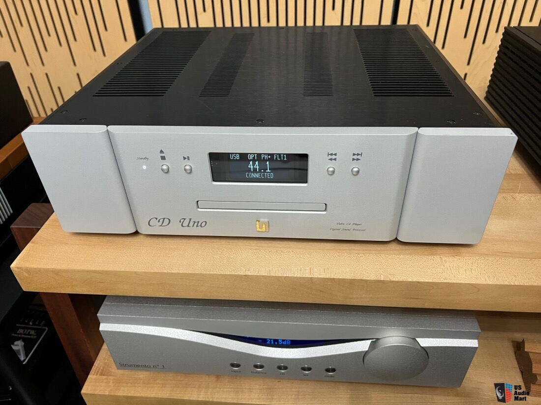 Unison Research CD Uno CD Player. Silver finish Photo #6059019 - US ...