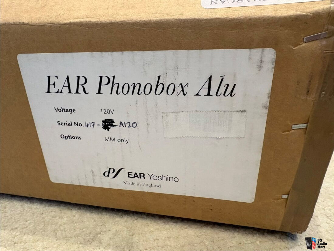 EAR Yoshino Phonobox / Phono Classic MM Stereophile Class A Photo ...