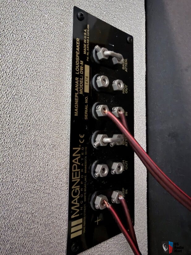 Magnepan DWM bass panel in off white color Photo #6059138 - US Audio Mart