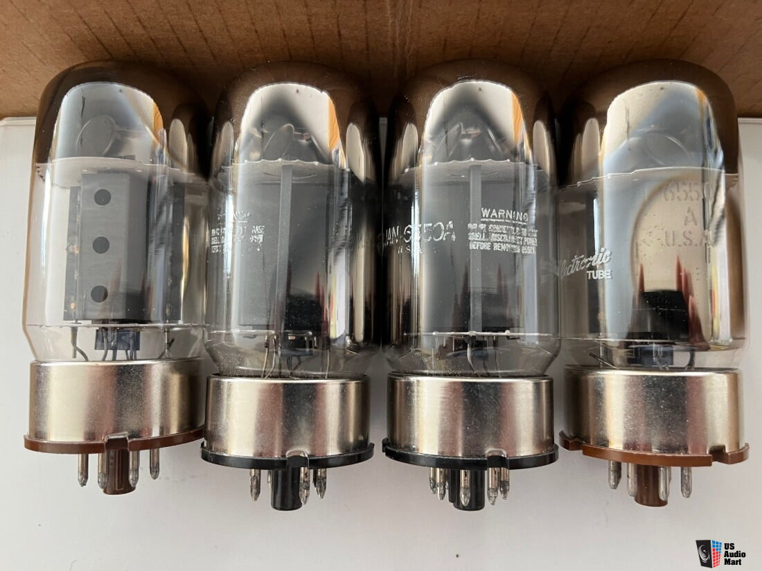 6550 tubes Photo #6060724 - US Audio Mart