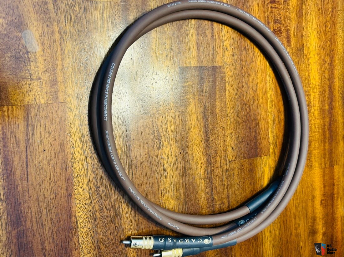 Cardas Golden Presence Rca 1 Meter Beautiful Sounding Cables W ...