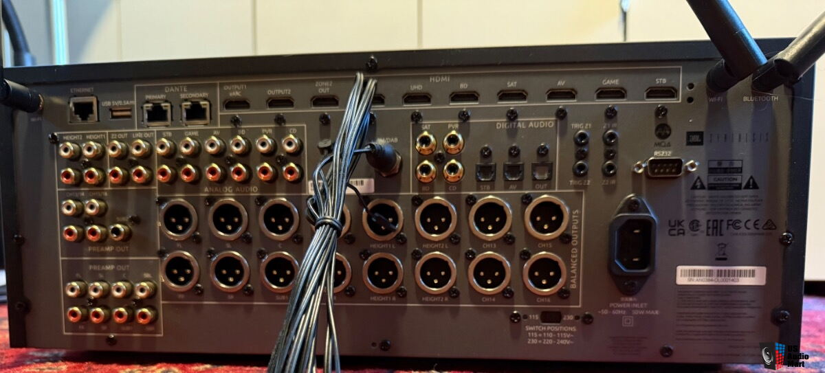 JBL Synthesis SDP-55 with Dirac Live Bass Control, Dante; opt CSL UMIK ...