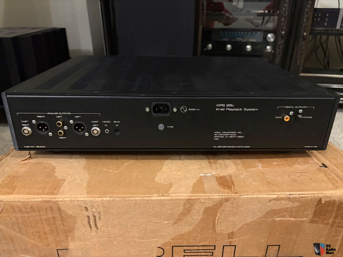 Krell KPS 28c CD HDCD Compact Disc Player with Krell CAST Photo ...