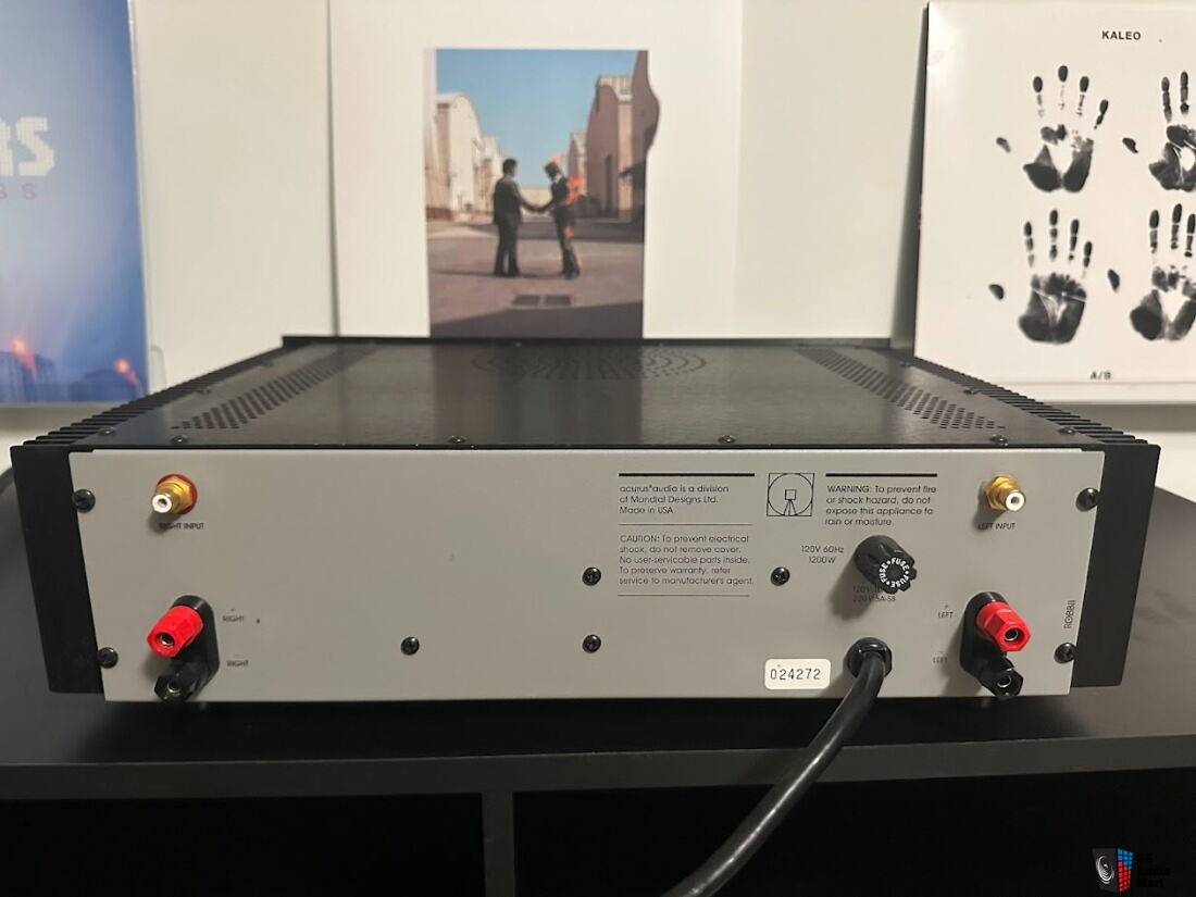 Acurus A250 Power Amp 250W High Current Amplifier Photo #6062191 - US ...