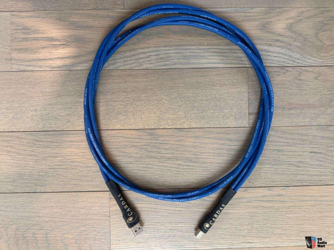 Cardas Clear High Speed Serial Buss USB A to B Serial Cable, 1.5M ...