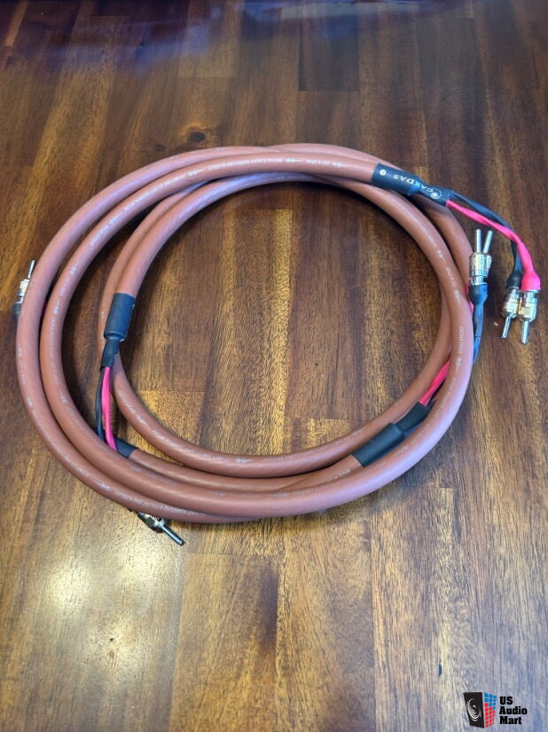 Cardas Cross speaker cable 2 Meter Pair Upgraded With Cab Bananas Photo ...