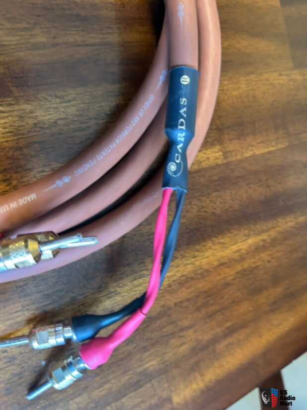 Cardas Cross speaker cable 2 Meter Pair Upgraded With Cab Bananas Photo ...