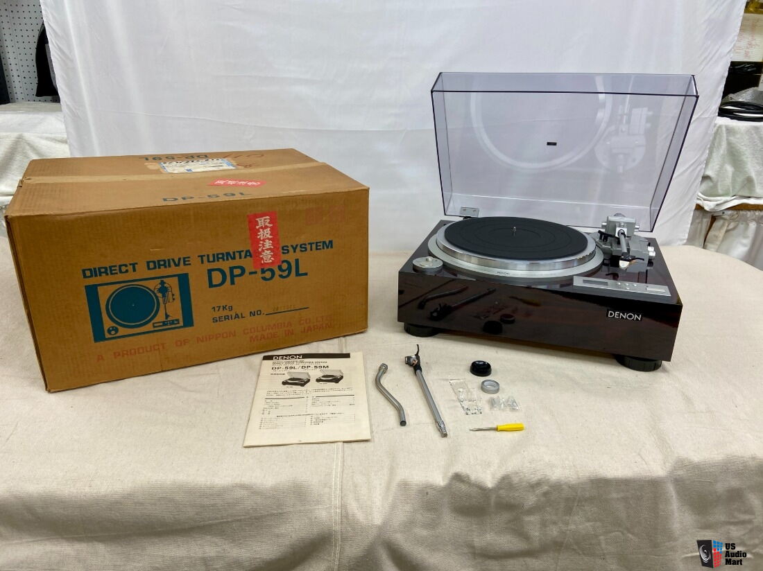 Denon DP-59L Semi-Automatic Turntable - Immaculate! Photo #6063128 - US ...