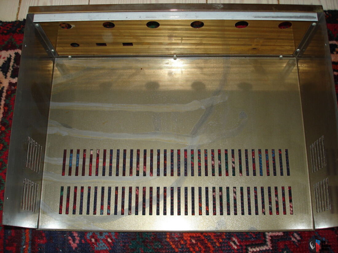 Pilot Model 240, vintage integrated EL84 amplifier, circuit modded to ...