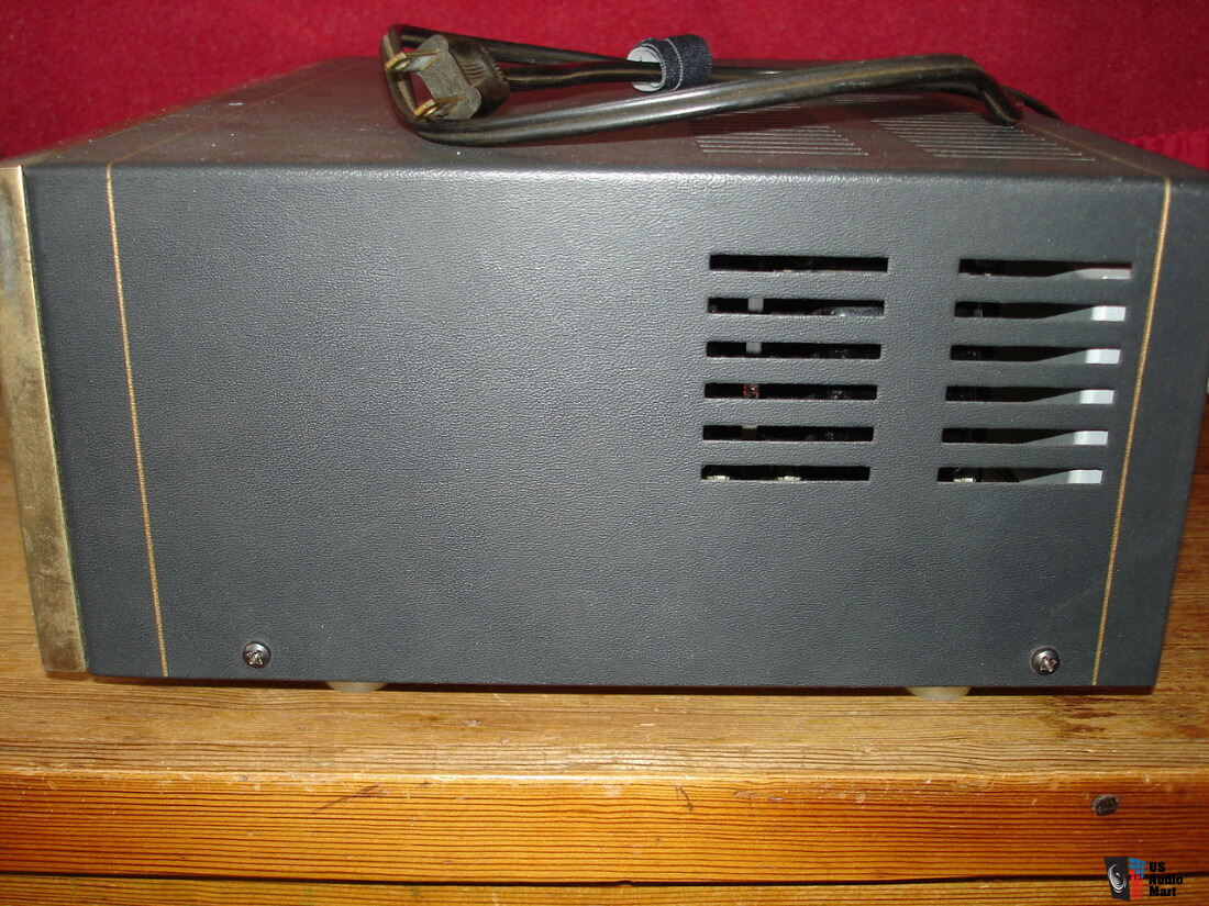 Pilot Model 240, vintage integrated EL84 amplifier, circuit modded to ...