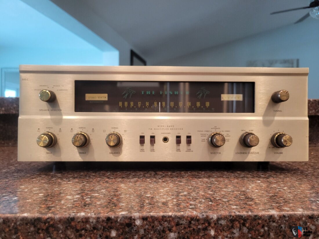 Fisher 500c Tube Receiver- Recently Restored 4/25 Photo #6064226 - US ...