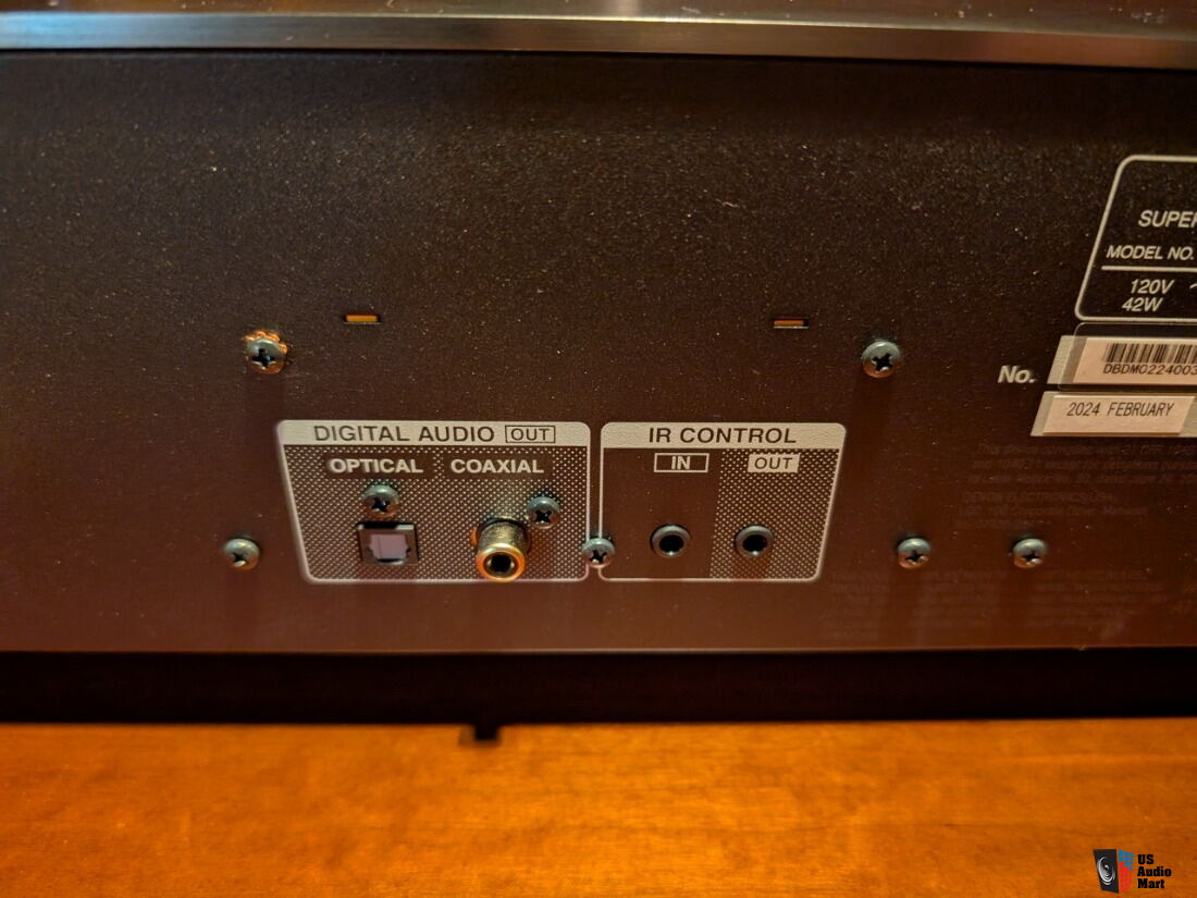 Denon DCD-A110 CD SACD Player 110th Anniversary Limited Edition Photo ...
