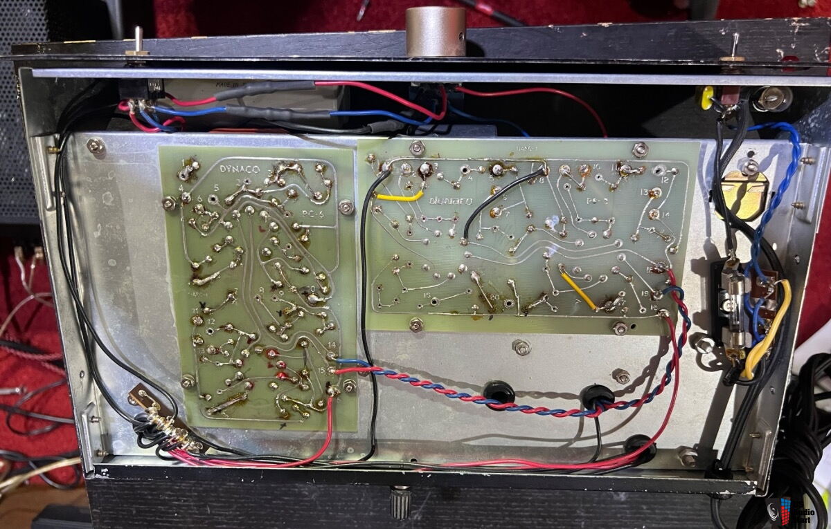 Custom Line stage tube preamplifier with Dynaco transformer, perfect ...