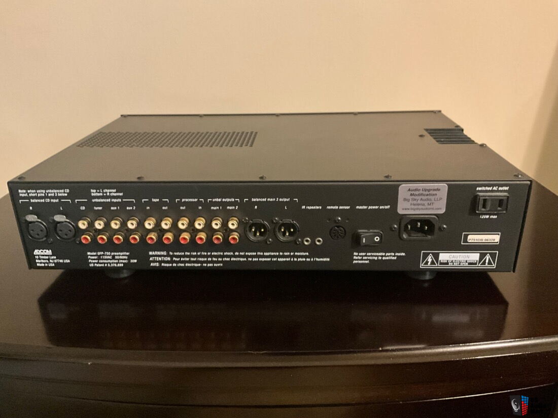 Adcom GFP-750 Preamp Photo #6064880 - US Audio Mart