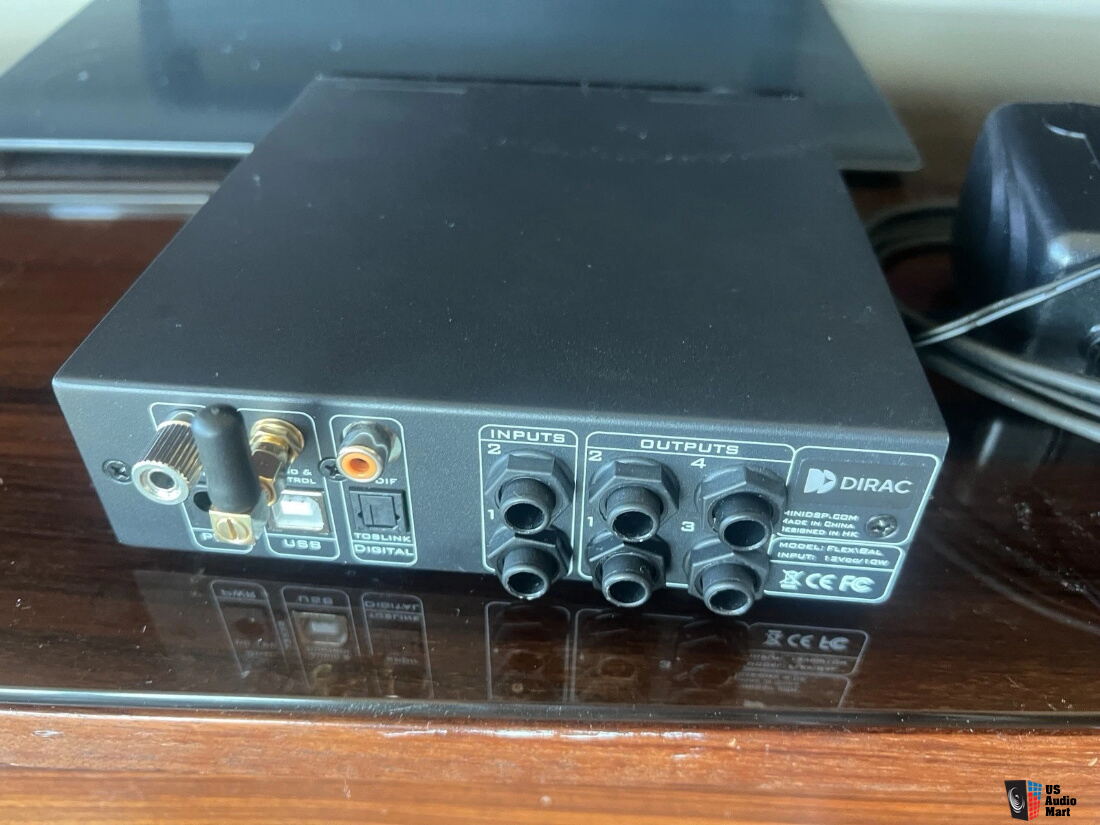 miniDSP Flex TRS Balanced DSP Xover + DIRAC Live ($200) Crossover XLR ...