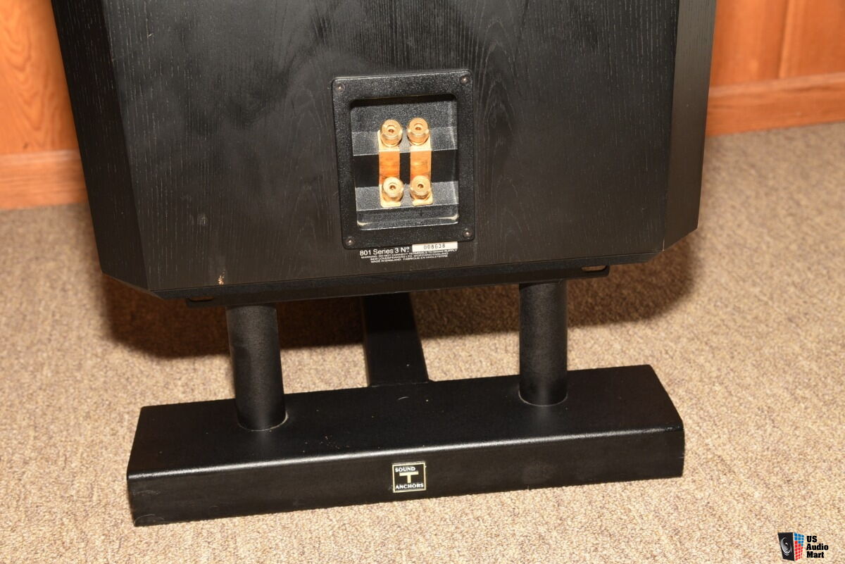 Bowers & Wilkins Matrix 801 S3 Floor-standing loudspeakers in Black Ash ...