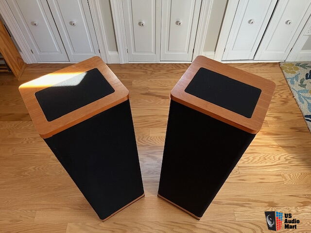 Vandersteen 1Ci Speakers - Cherry Finish with Sound Anchor Bases Photo ...