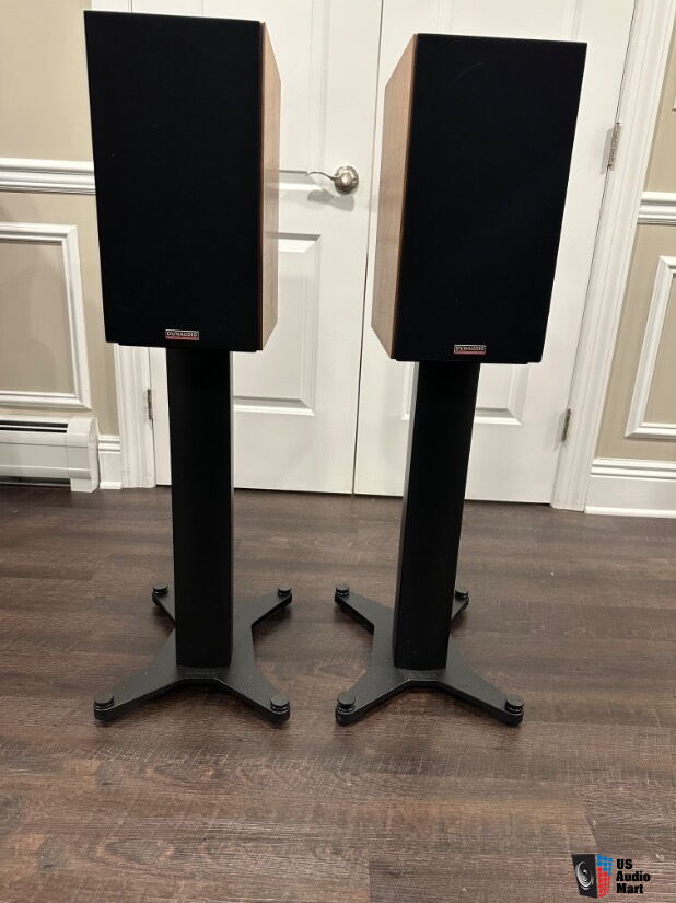 Dynaudio Heritage Special with Dynaudio stands with large rope plate ...