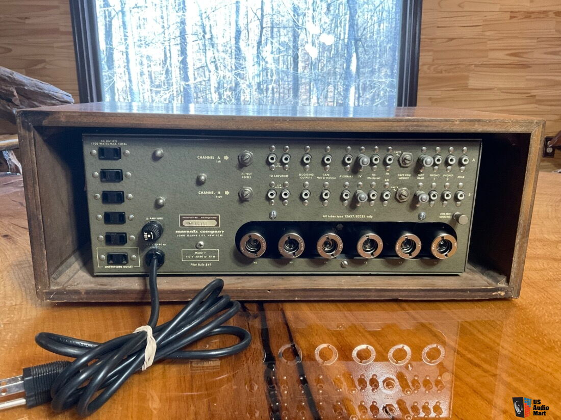 Marantz Model 7 Preamplifier, Just Serviced, Very Limited Use Photo ...
