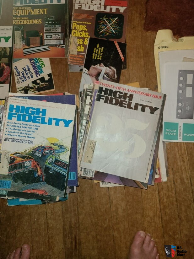 60 plus Issues of HIGH FIDELITY Magazines For Sale - US Audio Mart