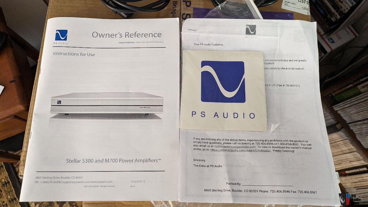 PS Audio Stellar M700 mono amps. Mint. Local, cash only Photo #6068069 ...
