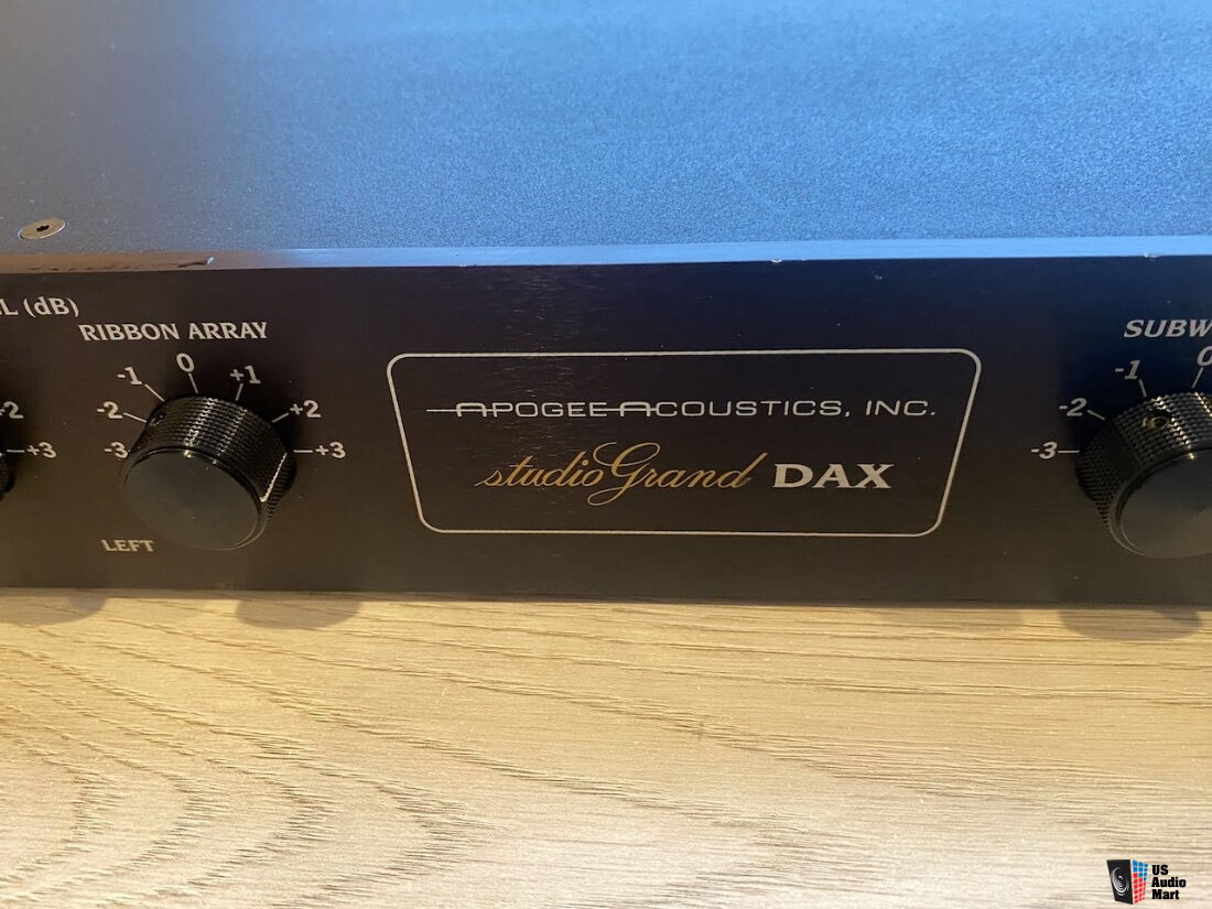 Apogee Acoustics DAX Active Crossover for Studio Grand / Mini Grand ...