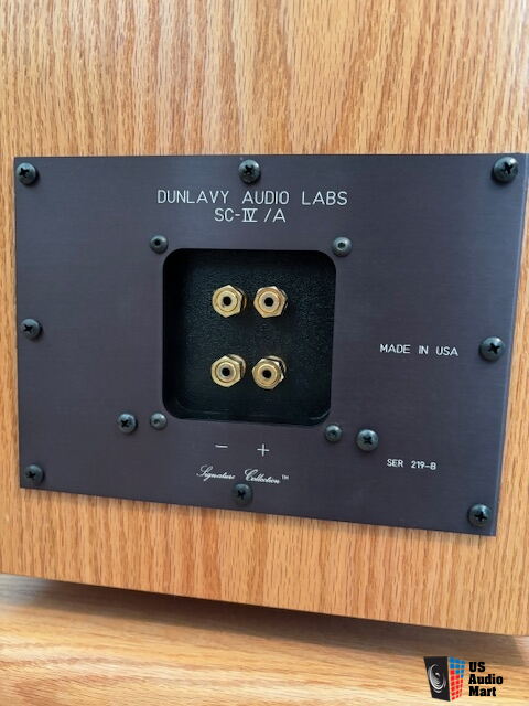 Dunlavy SC-IVa speakers in Cherry Photo #6068834 - US Audio Mart