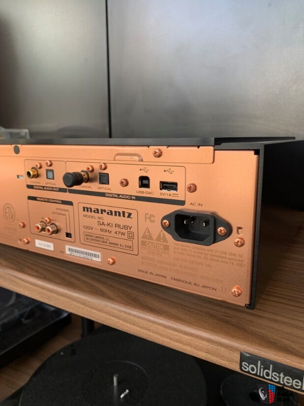 Marantz SA-KI Ruby SACD/CD Player Photo #6070102 - US Audio Mart