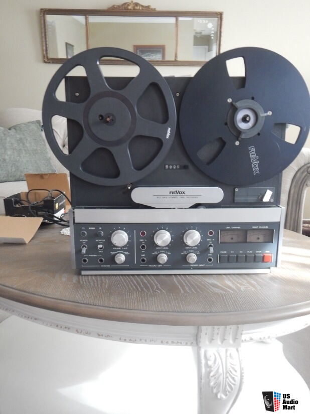 ReVox B77 High Speed 7.5/15 IPS & Nakamichi High-Com II Noise Reduction ...