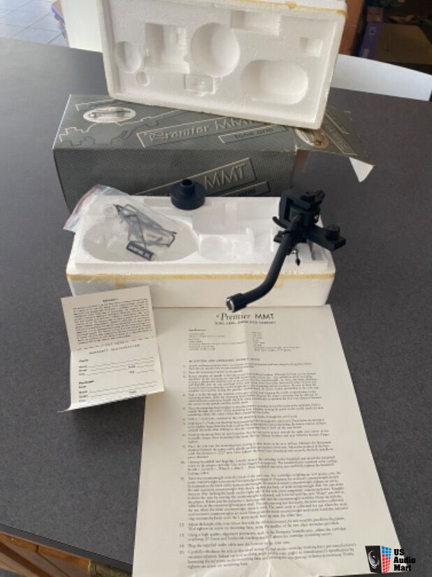 Sumiko Premier MMT Tonearm w/ Original Box, Papers! Photo #6070570 - US ...