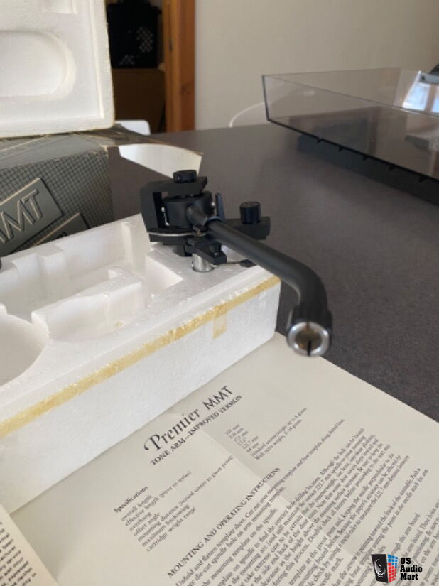 Sumiko Premier MMT Tonearm w/ Original Box, Papers! Photo #6070570 - US ...
