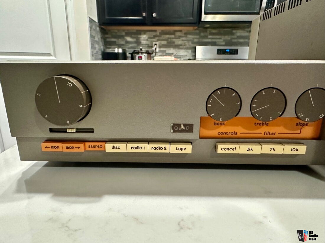 Quad 33 Preamplifier & Quad 303 Power Amplifier - Classic British Hi-Fi ...