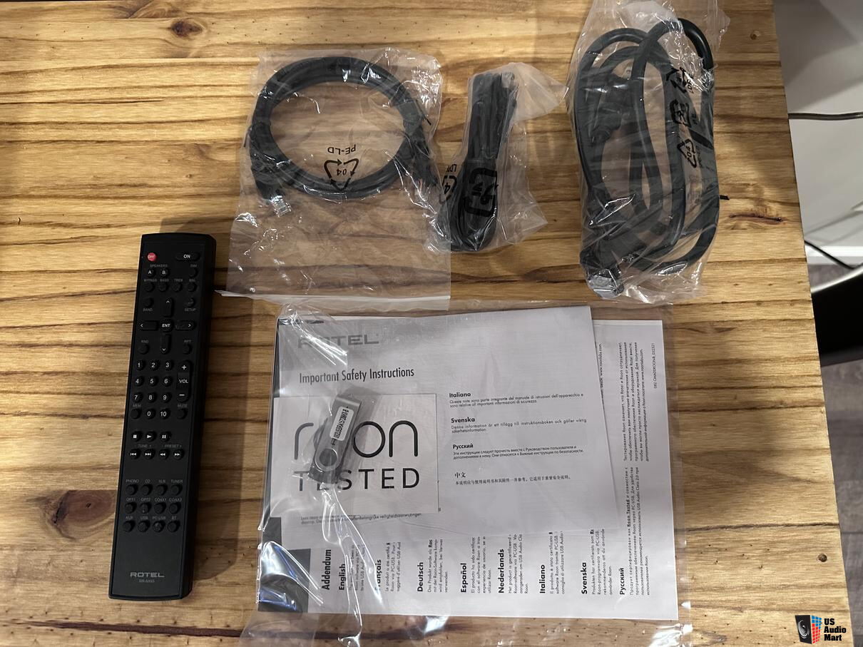 Rotel RA-1572 MKII Black Photo #6072446 - US Audio Mart